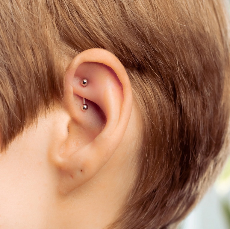 die 16 Arten von Ohr Piercings: welche ist für Sie?